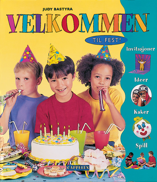 Velkommen til fest (Innbundet) | Barnas Egen Bokverden