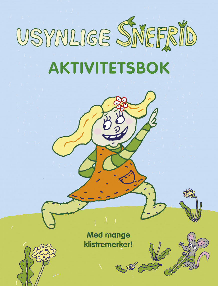 Usynlige Snefrid aktivitetsbok av Ingunn Aamodt og Anna Fiske (Heftet) | Barnas Egen Bokverden