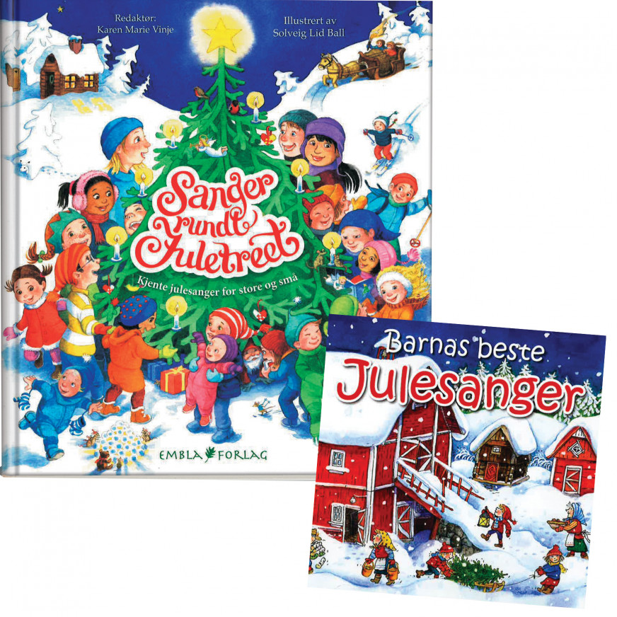 Sanger rundt juletreet og Barnas beste julesanger, CD (Pakke) | Barnas ...